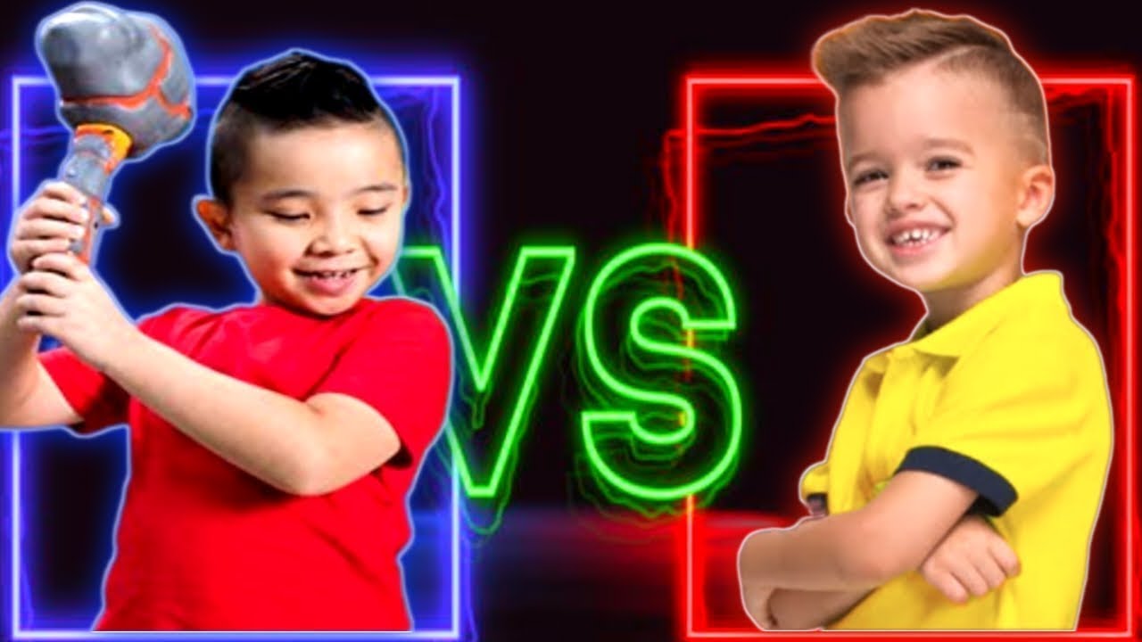 CKN Toys Car Hero Run vs Tag with ryan Monday Addam Run Calvin CKN # ...