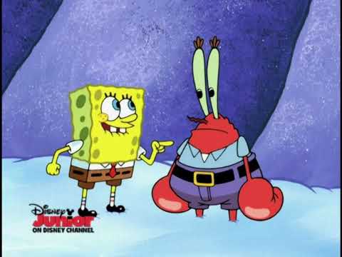SpongeBob SquarePants Frozen Face Off On Disney Junior On December 23, 2011 Sneak Peek
