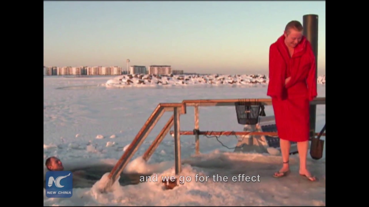 What's a winter bath like in Copenhagen? - YouTube