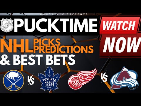 NHL Predictions, Picks & Odds | Sabres vs Maple Leafs | Red Wings vs ...