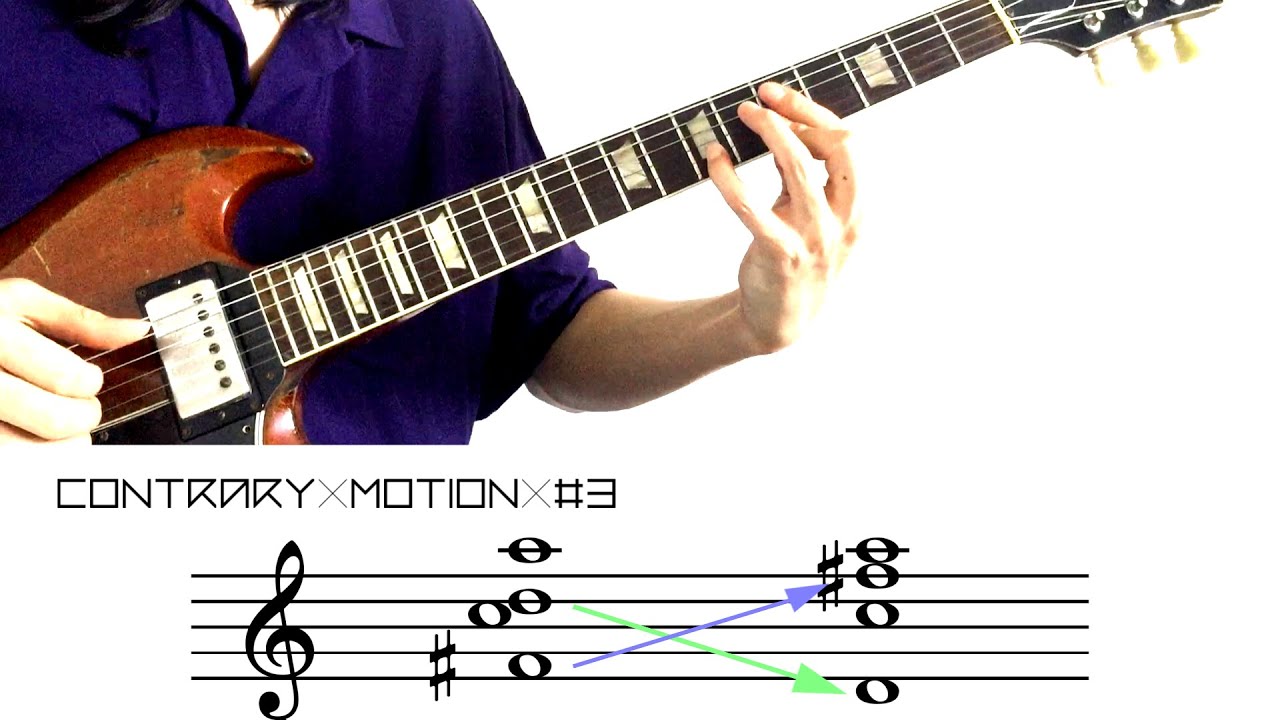 Ex-46 & 47 Contrary Motion 3 / George Van Eps Method #39 - YouTube
