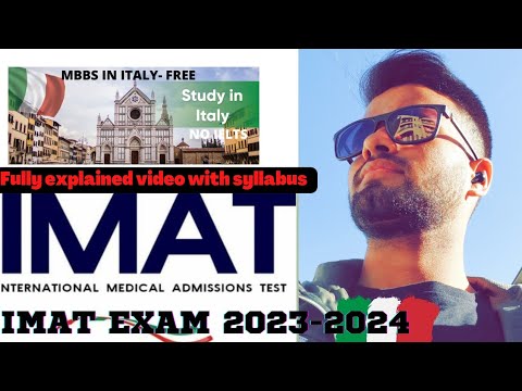MBBS IN ITALY 2023-2024 FOR FREE! IMAT EXAM PREPARATION!SYLLABUS ...