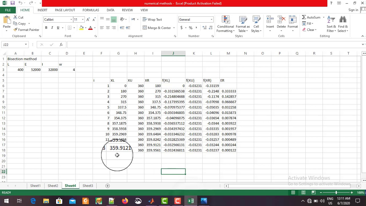 Bisection Method Using Matlab Arabic Youtube 5025