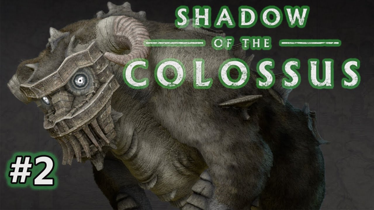 Shadow of the Colossus: Quadratus, the Mammoth 2nd Boss (PART 2) HD PS4 ...