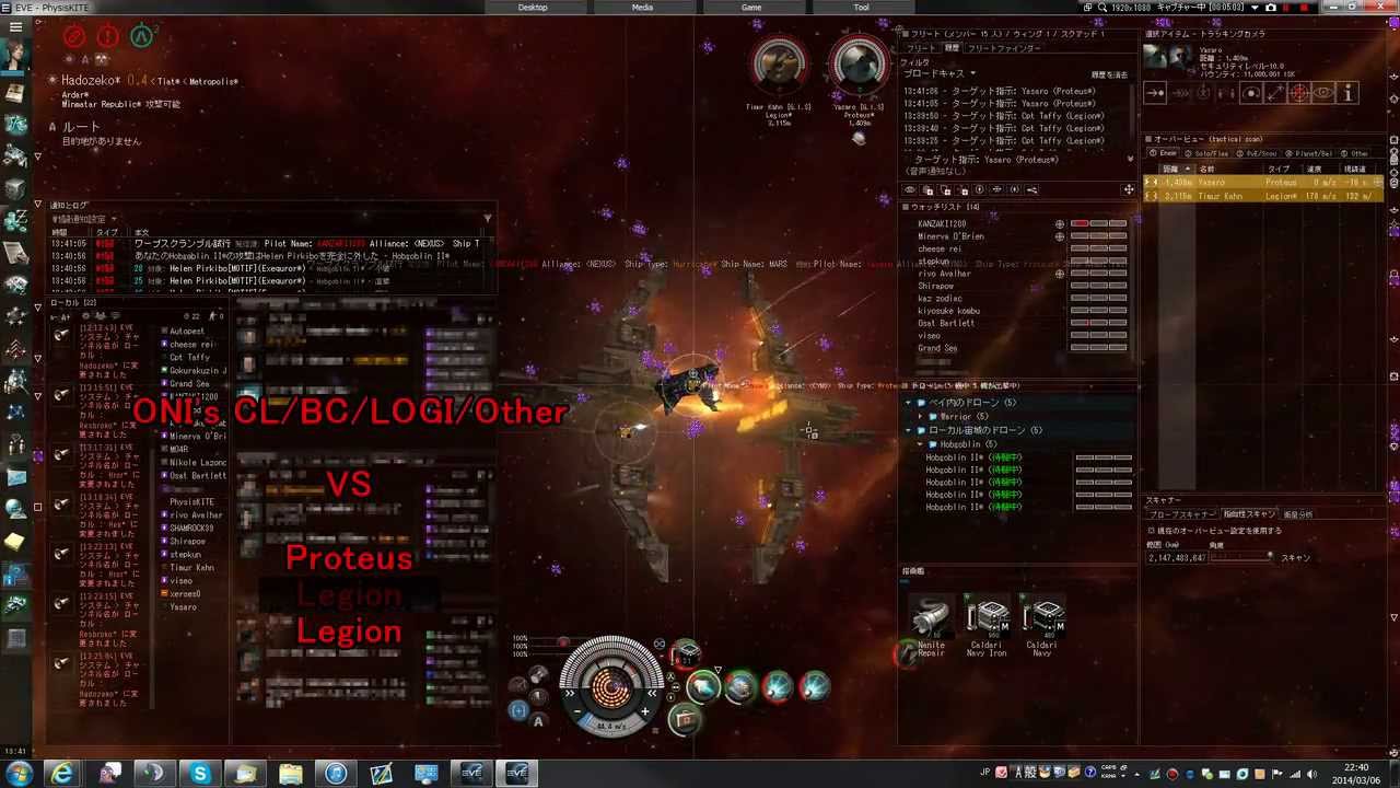 【EVE Online】 ONI's Low Fleet PvP(2014/03) 【ONI Industry】 - YouTube