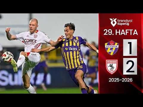 Eyüpspor (1-2) Samsunspor | MAÇ ÖZETİ | 29. Hafta - 2025/2026