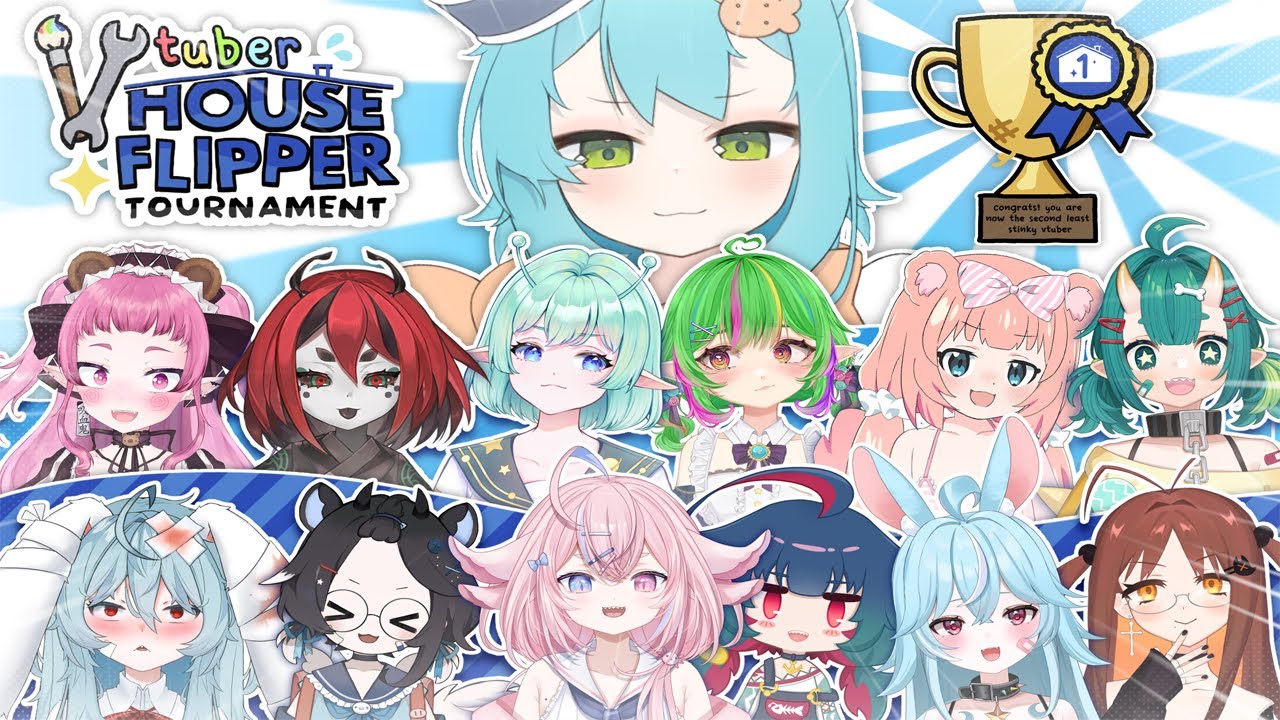 VTuber House Flipper TOURNAMENT! - YouTube