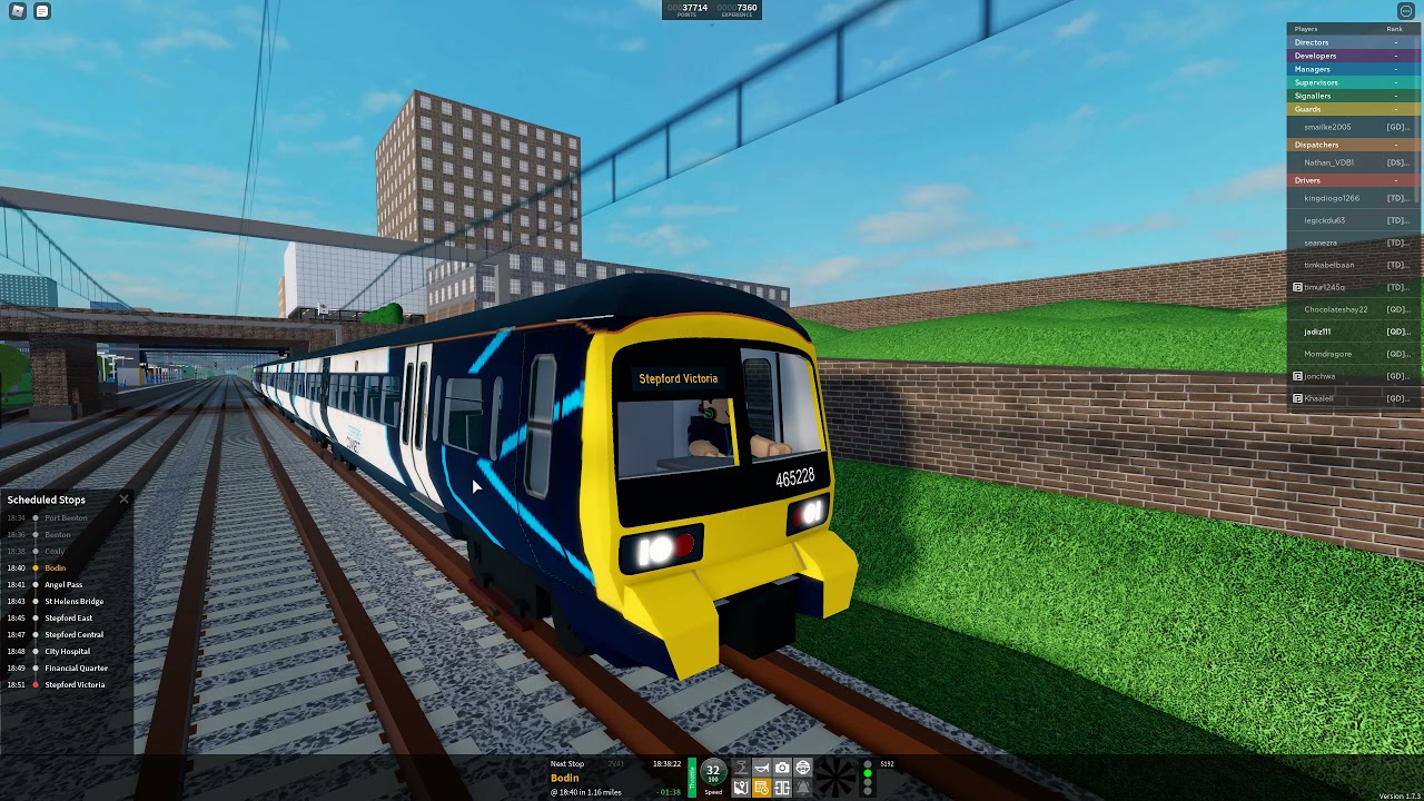 Roblox (SCR Part 27) Stepford Connect (v1.7.3) Class 465/2 - YouTube