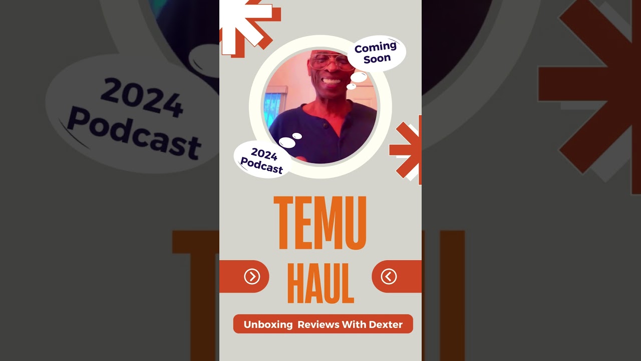 "Unveiling the Best Temu Finds of 2024! 🌟 | Temu Review Podcast Promo ...