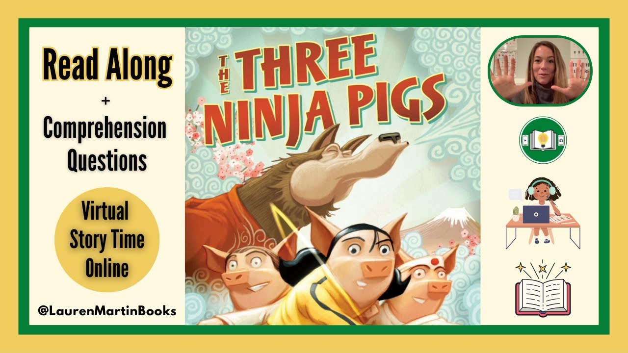The Three Ninja Pigs Read Aloud with Comprehension Questions ...