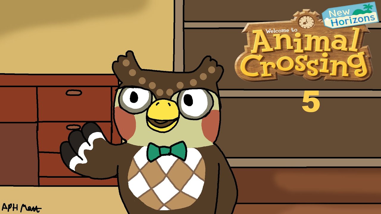 Blathers' museum - Animal Crossing New Horizons Gameplay part 5 - YouTube