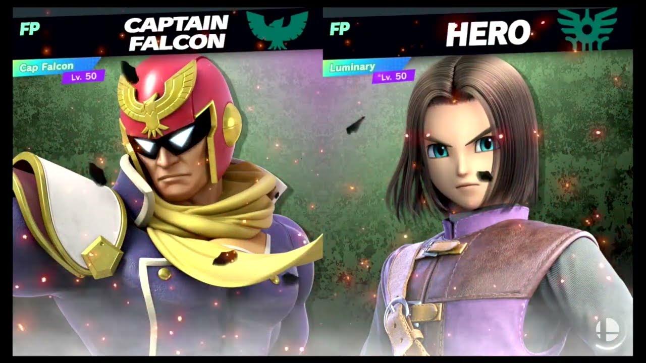 Super Smash Bros Ultimate Amiibo Fights – Captain Falcon vs the World #79 Captain vs Luminary ...