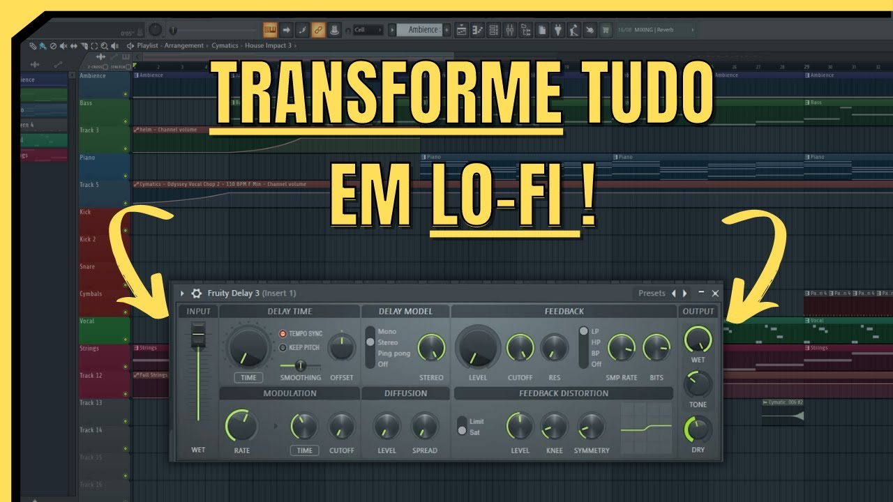 Como Produzir LO-FI No Fl Studio?! | Tutorial Fl Studio - YouTube