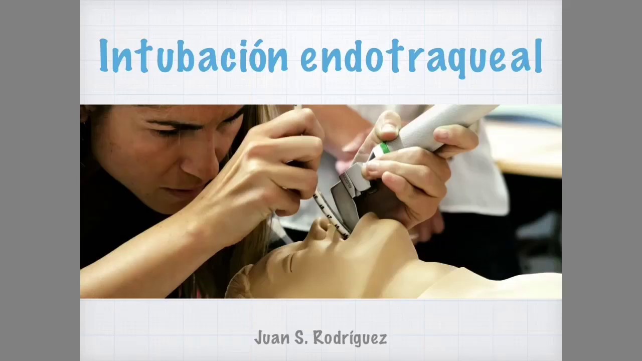 Intubación endotraqueal TEORÍA - YouTube