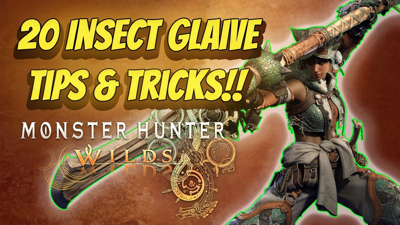20 Tips To GET GOOD With Insect Glaive | Monster Hunter Wilds - YouTube