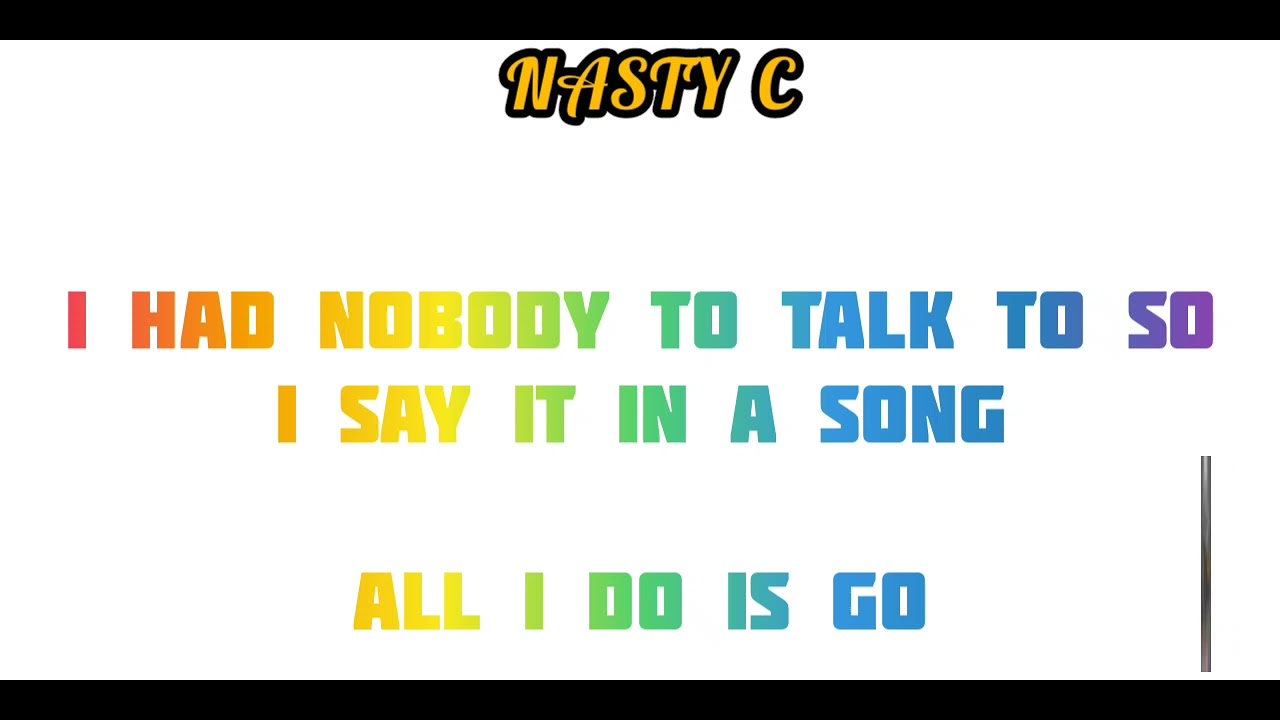 Nasty C_Said _ Ft Runtown. Lyrics @Lyrical HD - YouTube