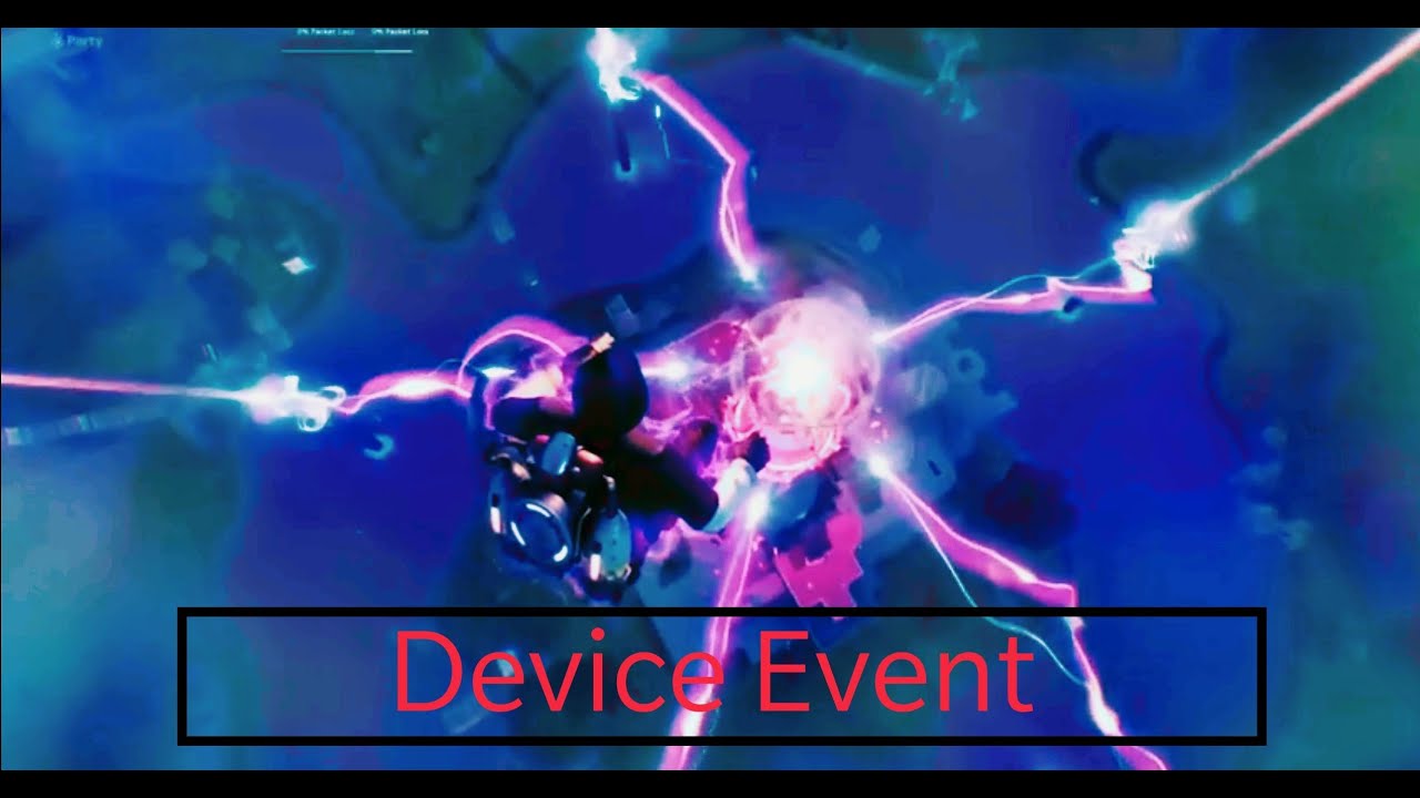 Full Fortnite Device Event **New Water Storm** - YouTube