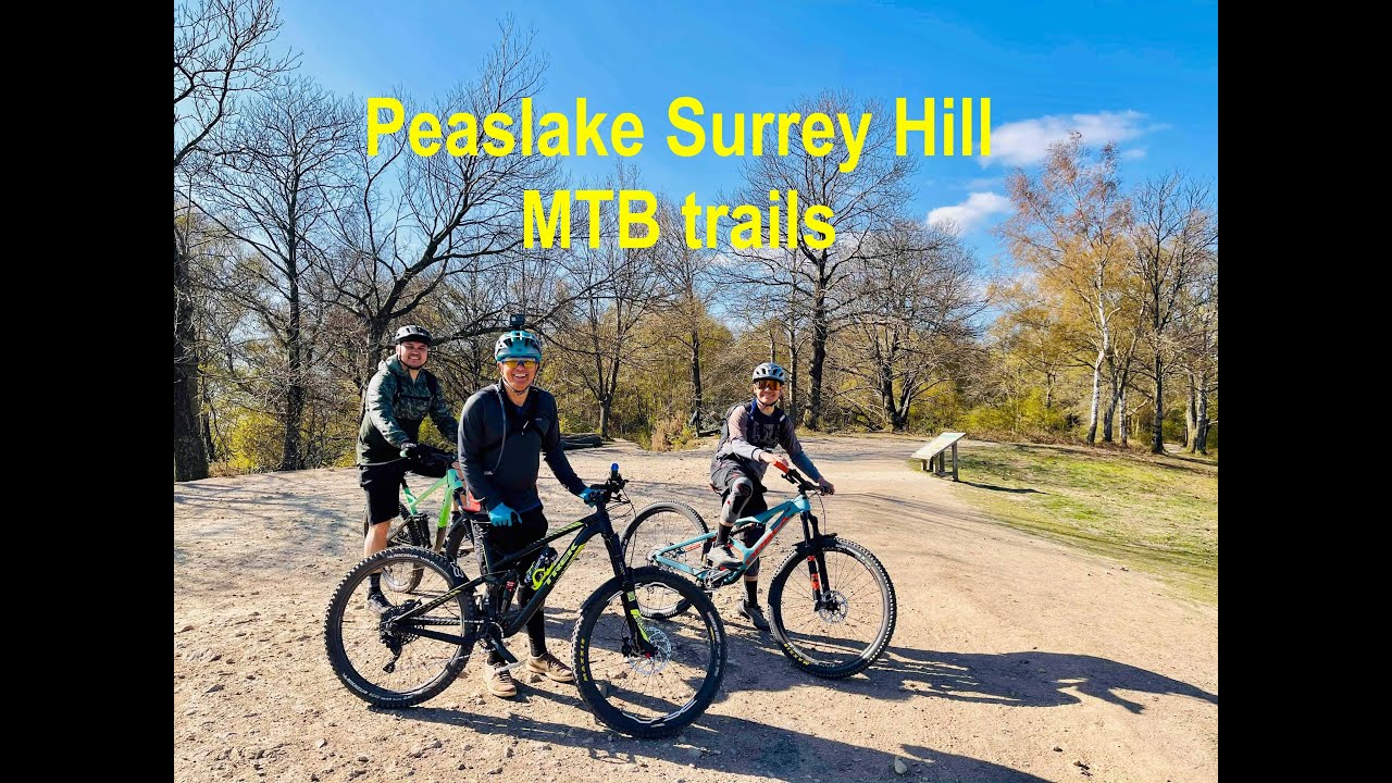 Peaslake MTB trail in surrey hill - Peaslake or cheesecake - YouTube