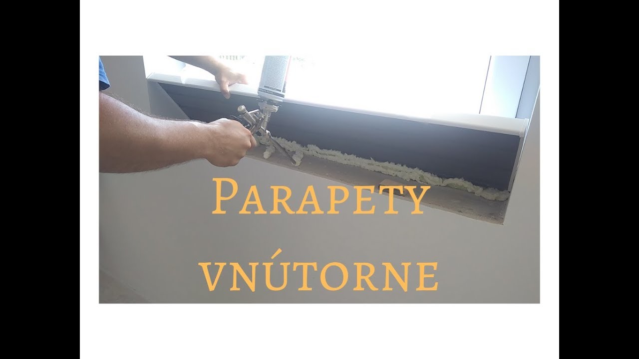Parapeta, parapety vnútorne ( Rekonstrukcia svojpomocne ) - YouTube