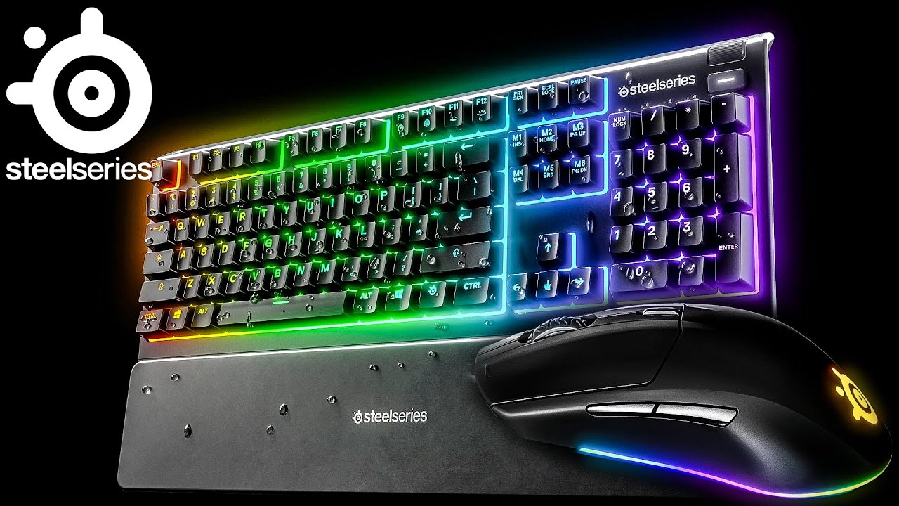 DVE NOVE TASTATURE+MIS STEELSERIES - YouTube