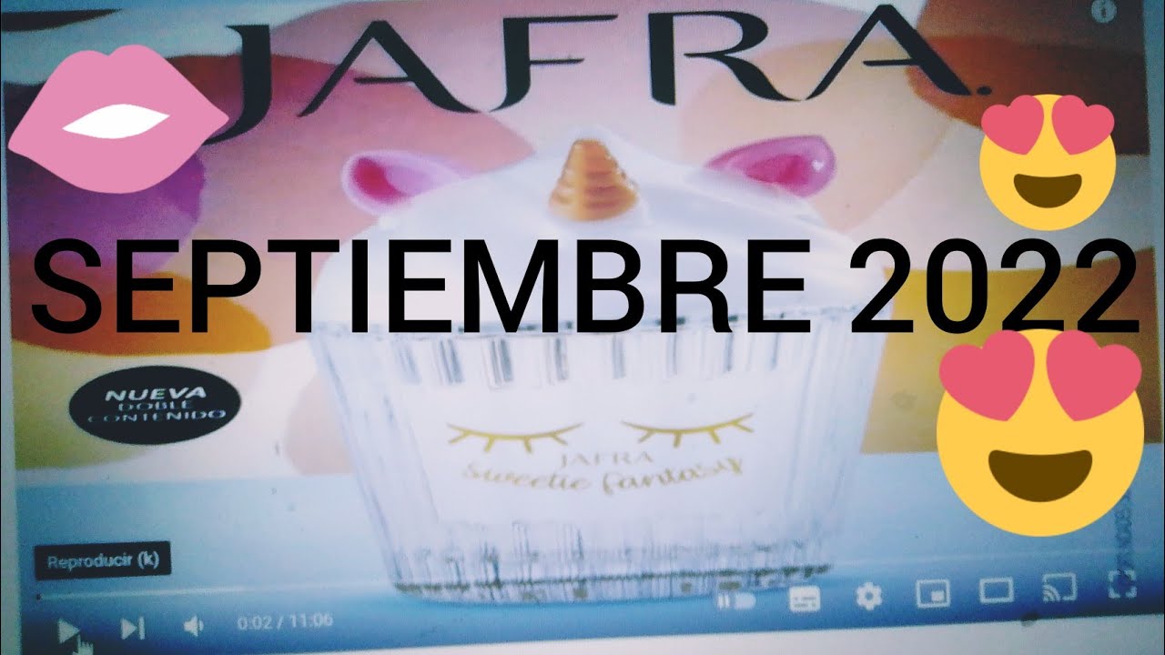 JAFRA CATÁLOGO DE SEPTIEMBRE 2022 🇲🇽 - YouTube
