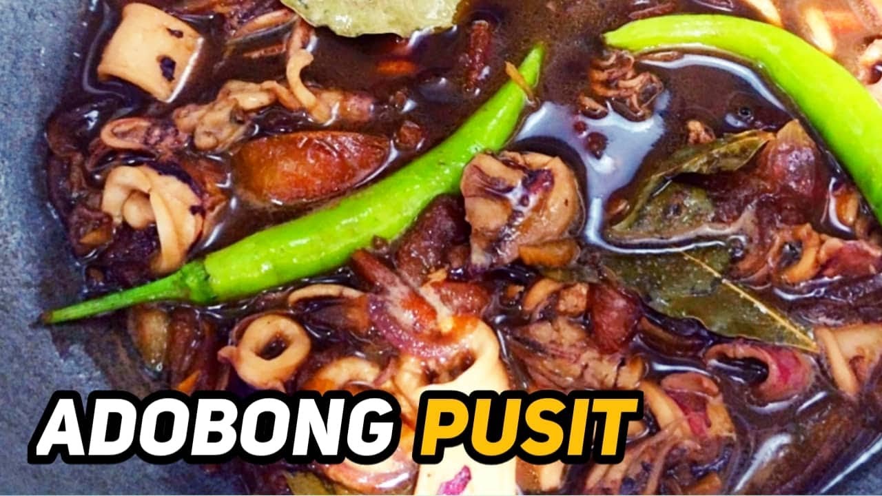 Adobong Pusit || Adobo Pusit Recipe - YouTube