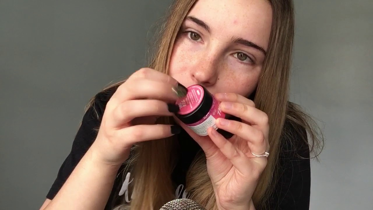 ASMR| Tippity Tapping on Jars| Lid Sounds|More Bonus Skin Scratching ...