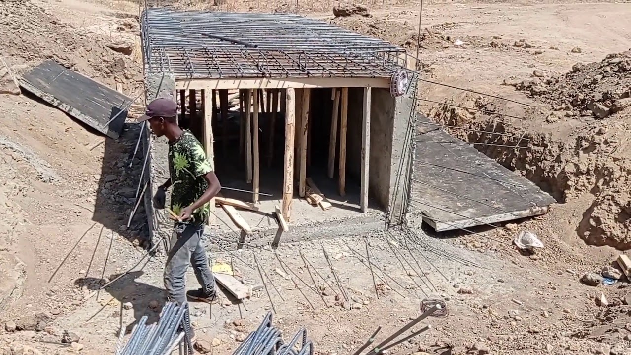 Construction of Box Culvert | Reinforcement Detailing of Decking, Head ...