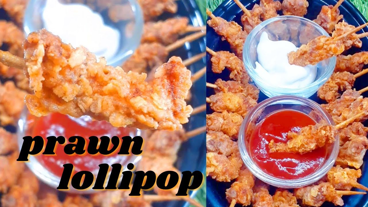 Prawn lollipop / KFP / Kentucky Fried Prawn - YouTube