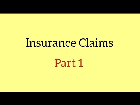 Advanced Accounting- Insurance Claims 1 - YouTube