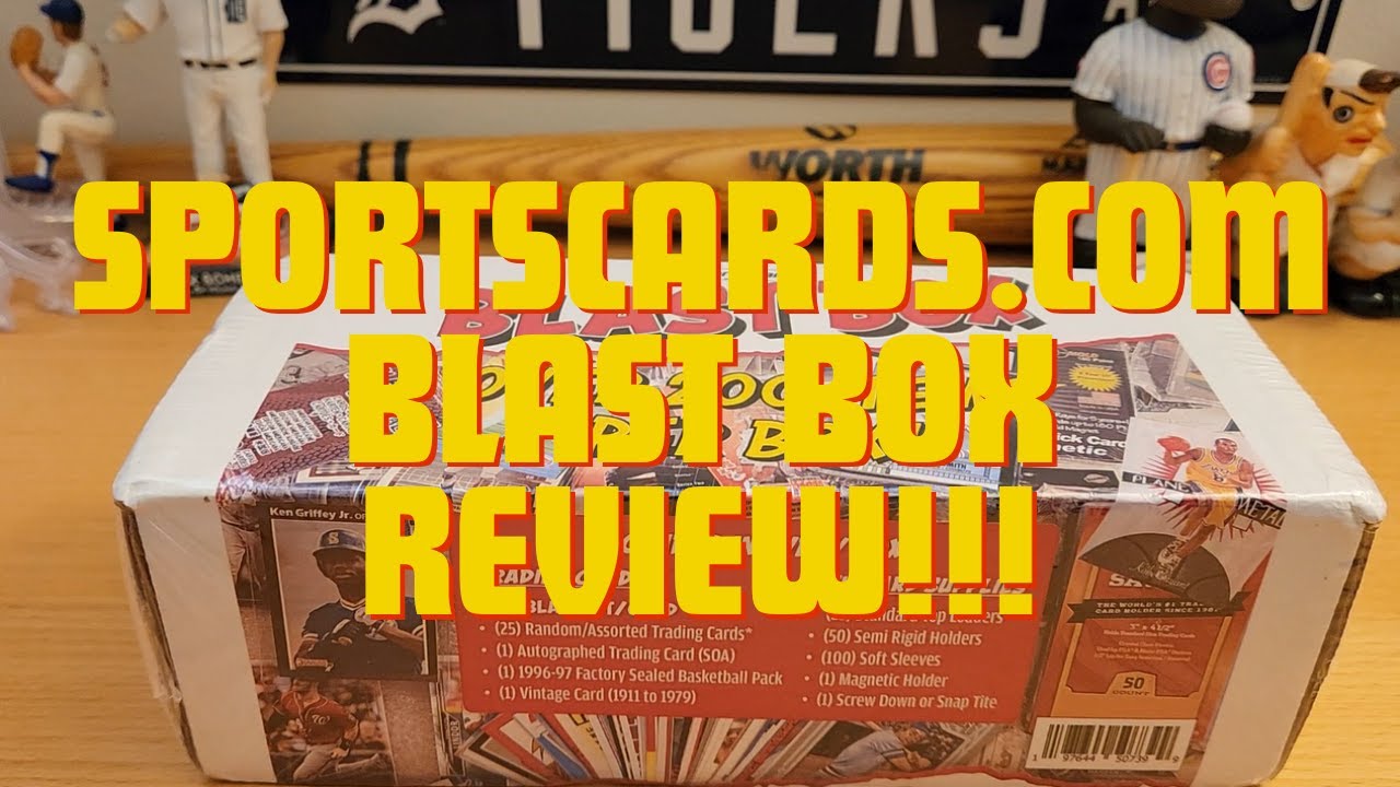 Sportscards Blast Box Review! - YouTube