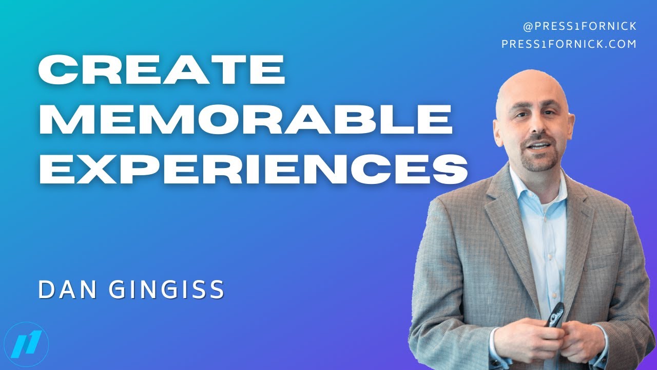 How to Create Remarkable Experiences - YouTube