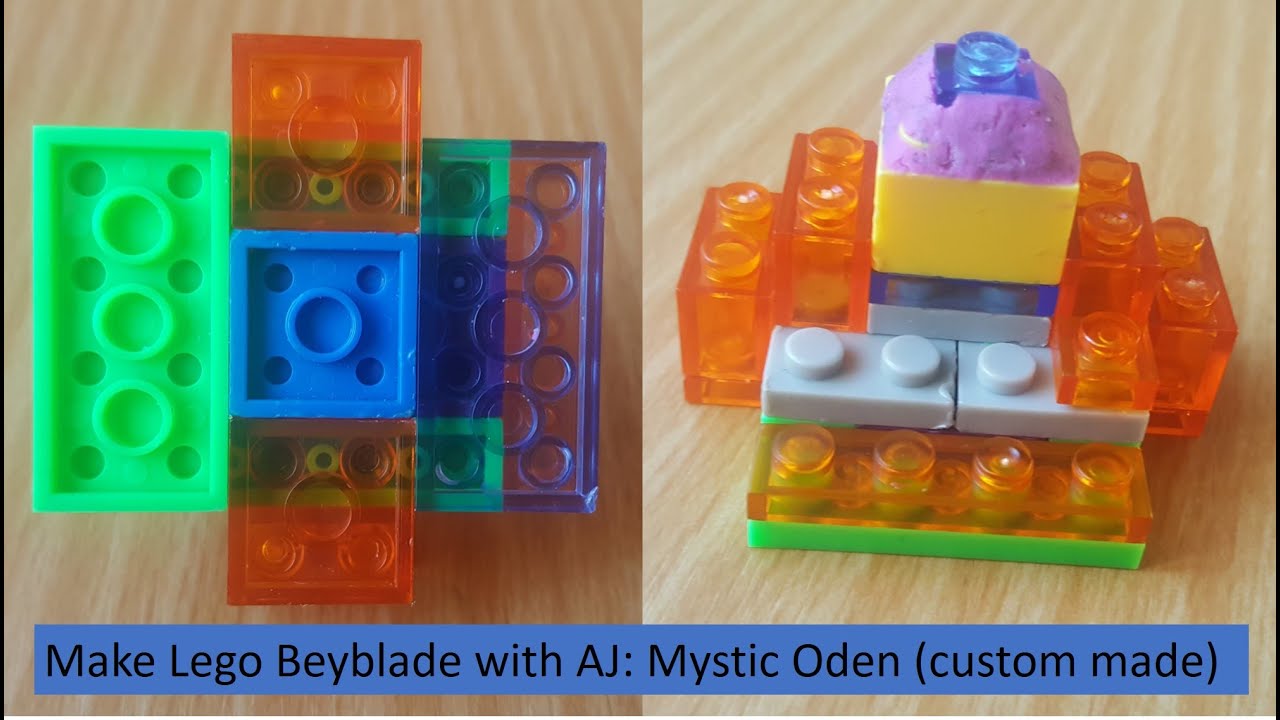 How to make custom-made Lego Beyblade, Mystic Oden: Instruction for ...