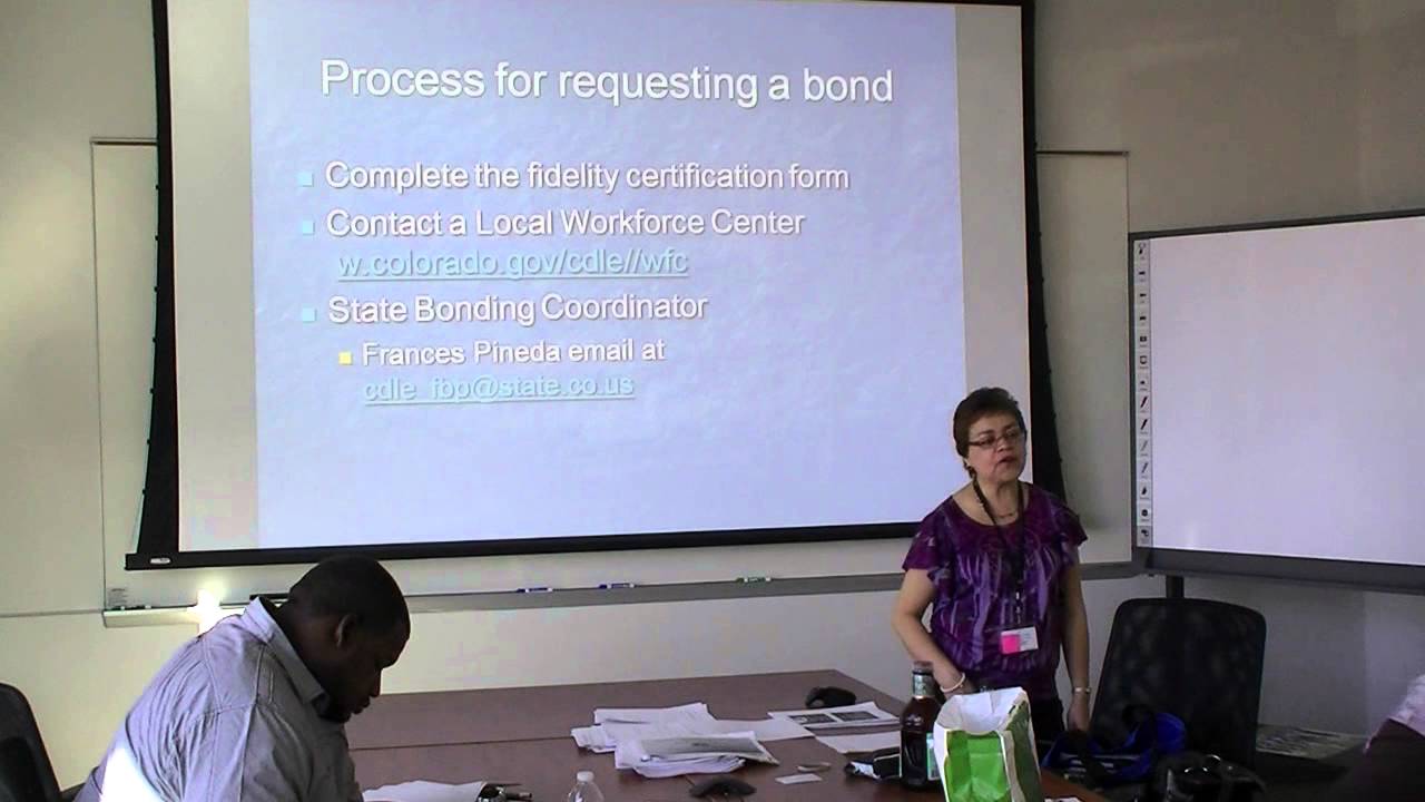 Federal bonding program| How to get one - YouTube