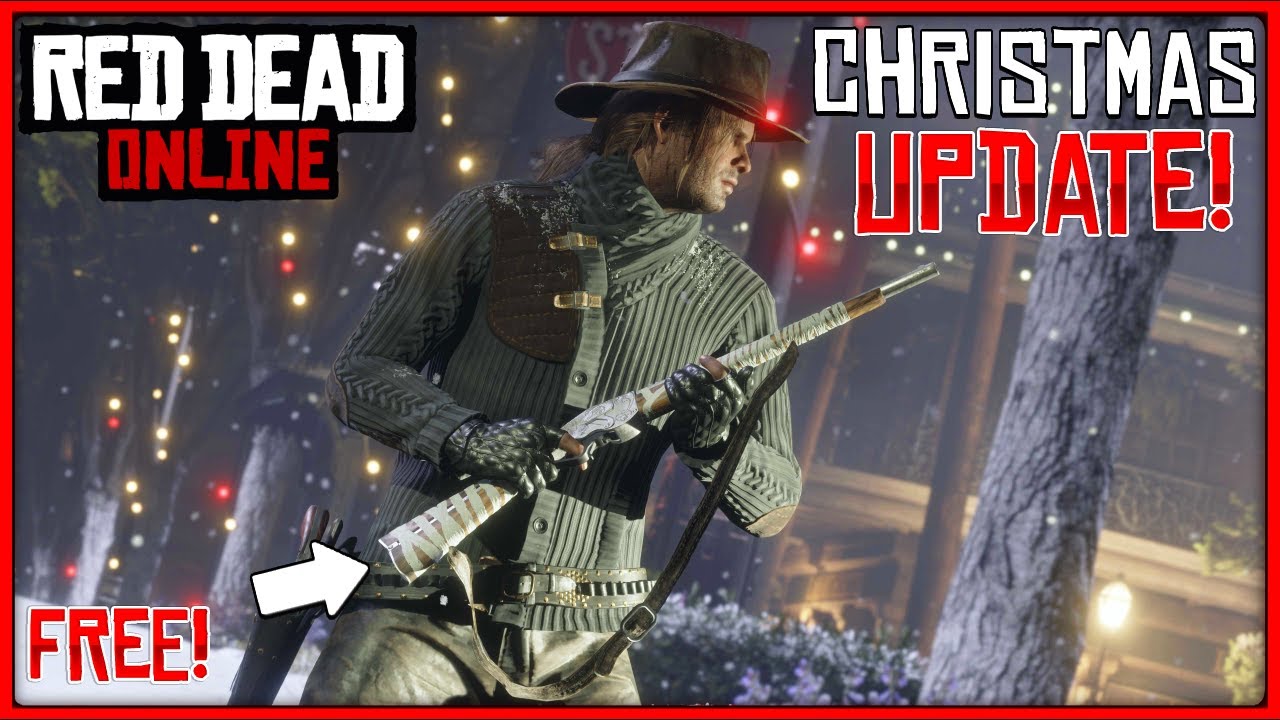 NEW CHIRSTMAS HOLIDAY UPDATE In Red Dead Online! - FREE Gifts, TRIPLE ...