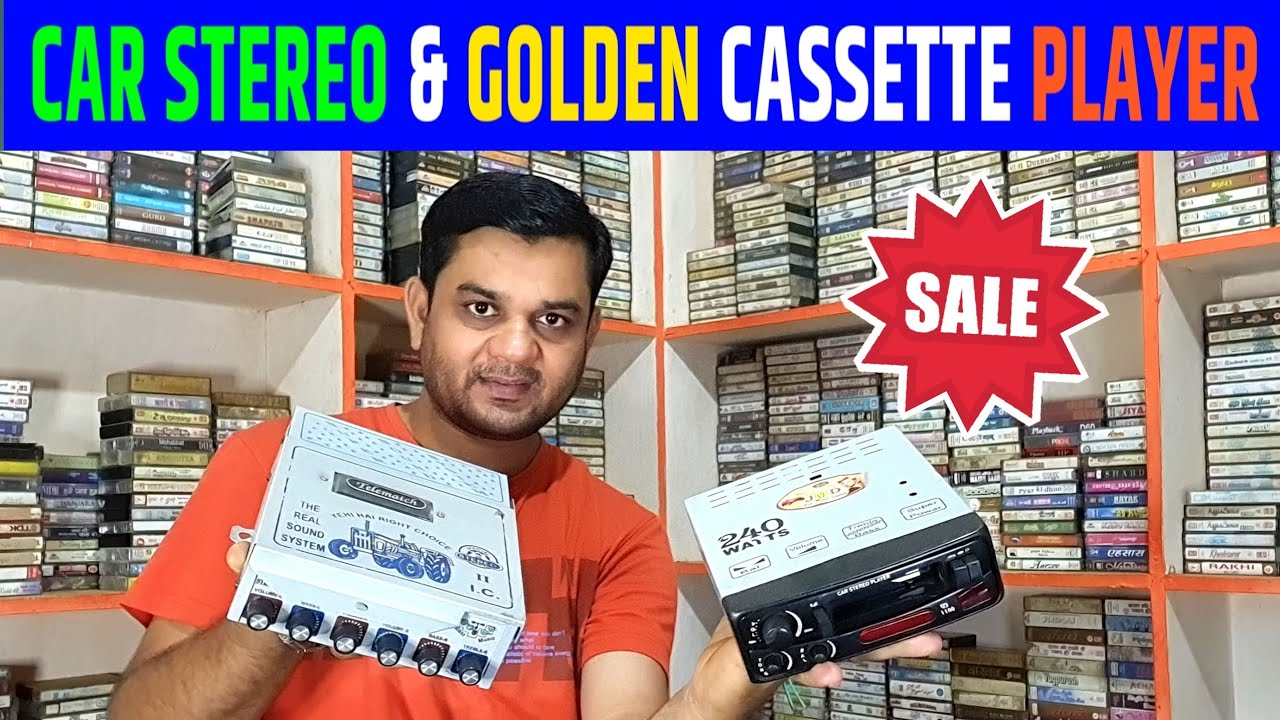 Brand New Car Stereo Player & Mini Golden Cassette Player Unboxing ...