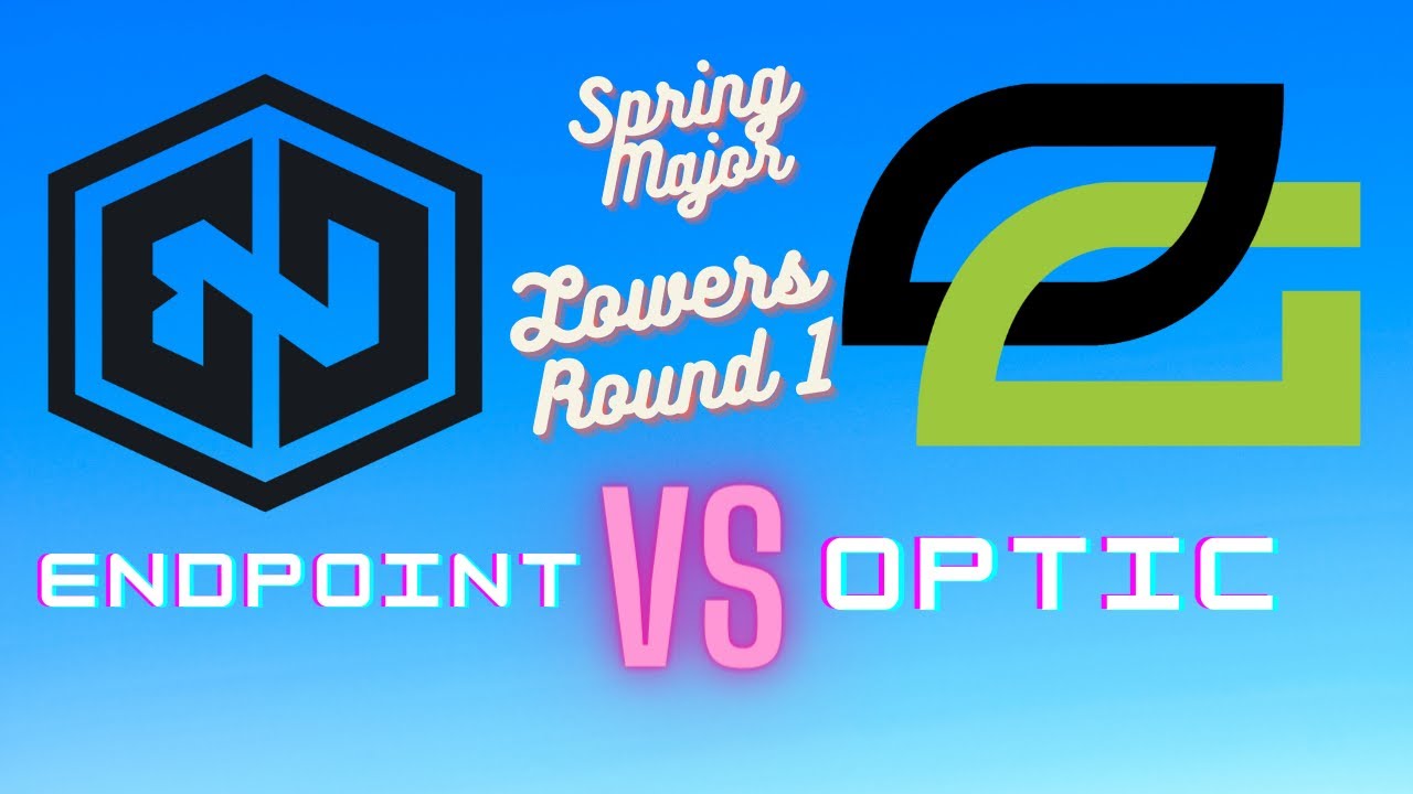 Spring Major RLCS 2021 2022 l Lowers Round 1 l Optic VS Endpoint - YouTube