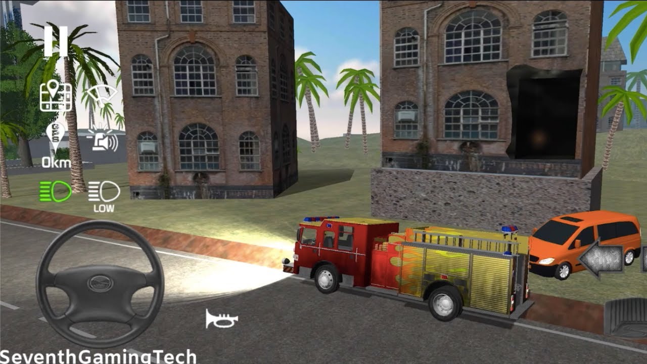 Urban Fire Rescue Truck 🔥🔥🔥🔥🔥🔥🚒🚒🚒🚒Fire Engine Simulator Mobile Gameplay ...