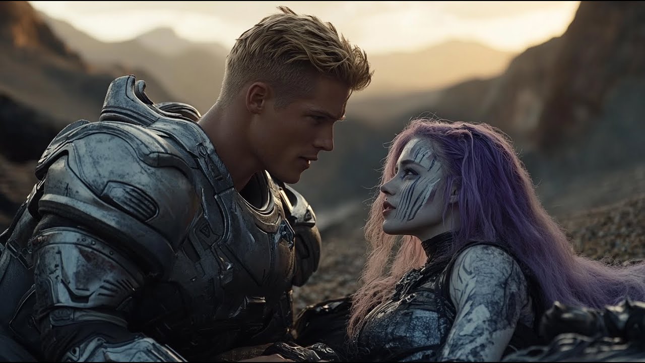 Human Saves A Powerful Alien Warrior Woman from a Brutal Battle, Then ...