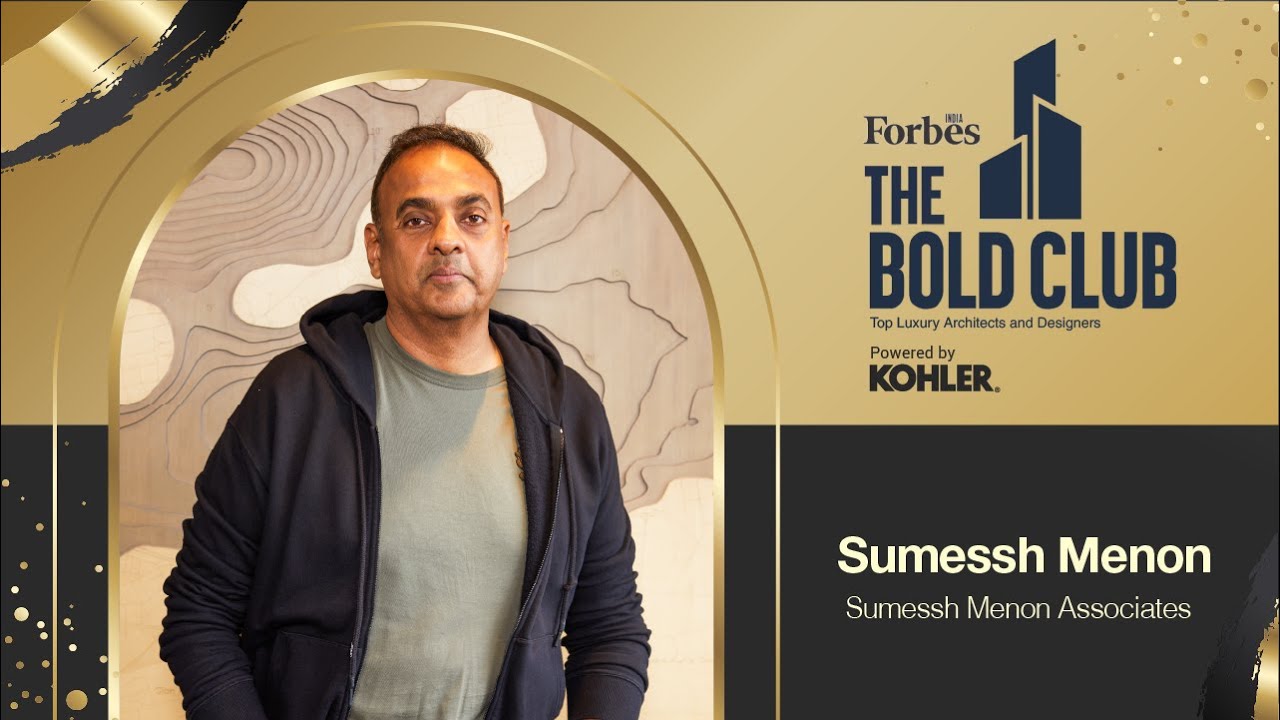 Sumessh Menon – Founder & Design Director – Sumessh Menon Associates ...