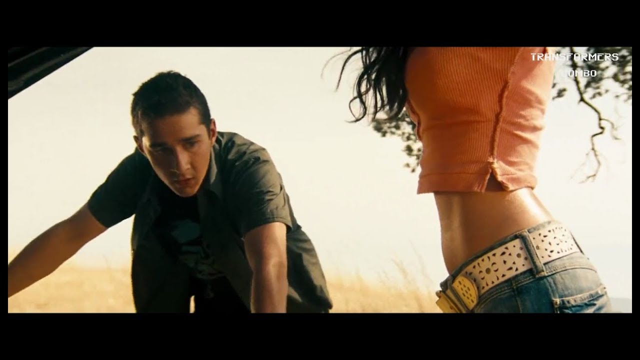 Transformers (2007) Eyes On Mikaela scene - YouTube
