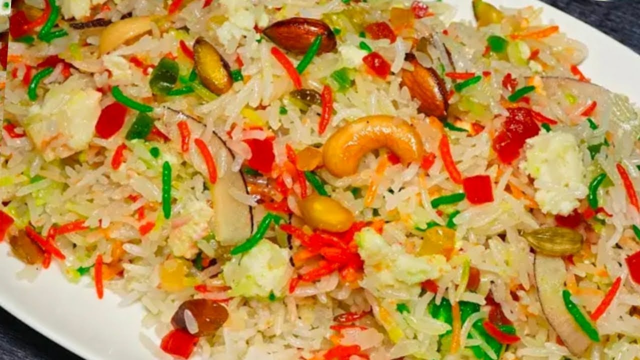 Zarda easy recipy |meetha zarda recipy for Eid miladunnabi - YouTube