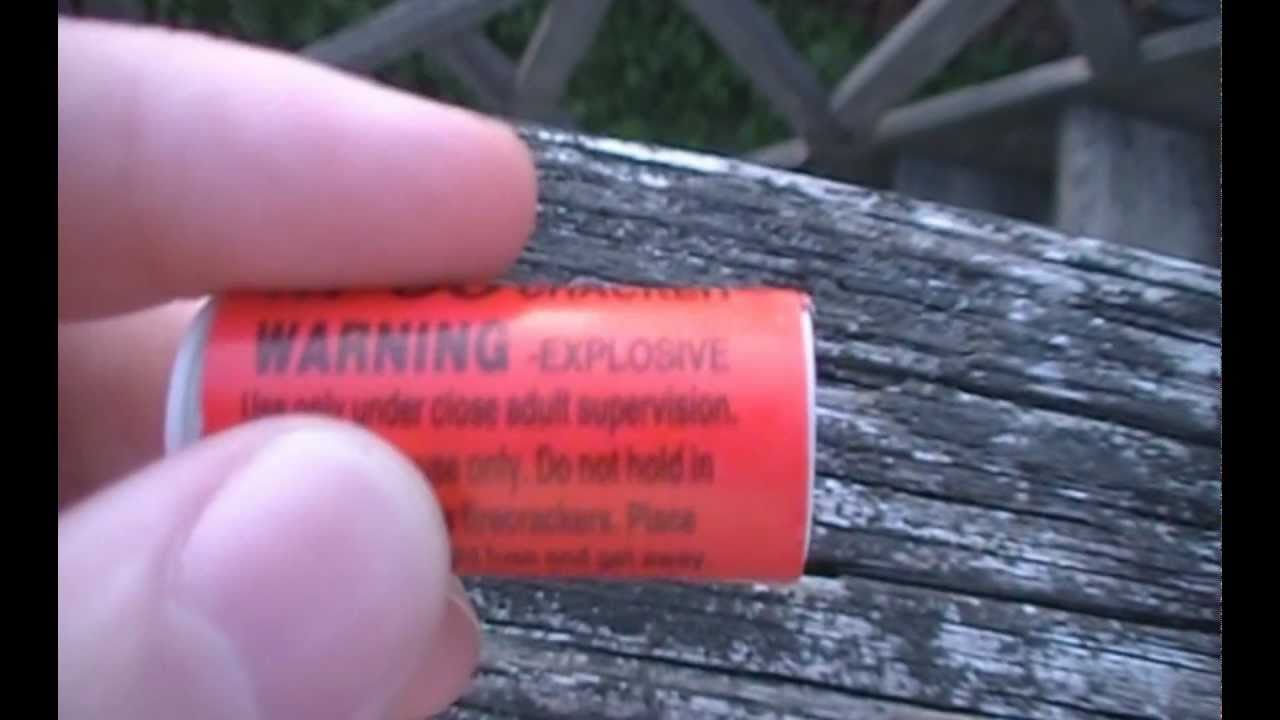 M-60 Firecracker Test - YouTube