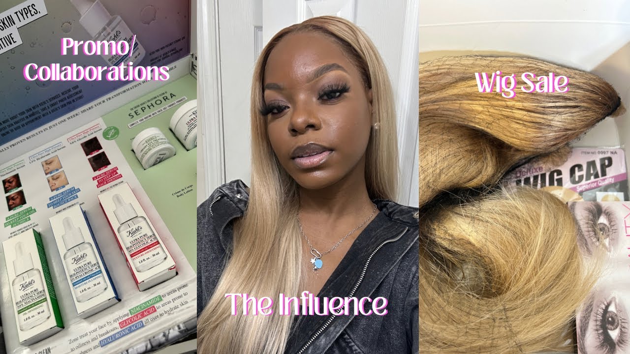 VLOG: Doing Influencer Things ; Promo, Refurbished Wig Sale, Making ...