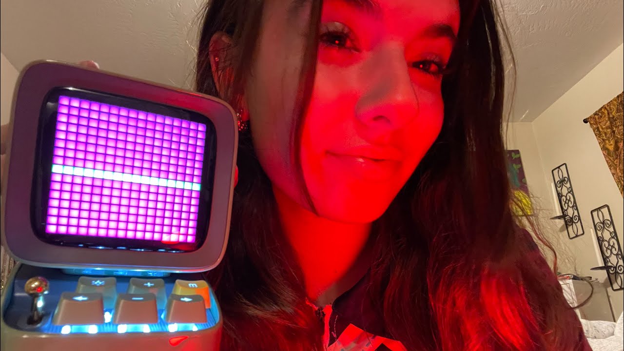 [ASMR] TAPPING + SCRATCHING (Divoom Ditoo and Planet 9) - YouTube