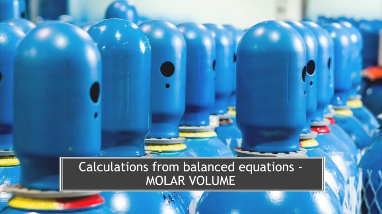 MOLAR VOLUME Triangle - Lesson 6 Unit 3 - YouTube