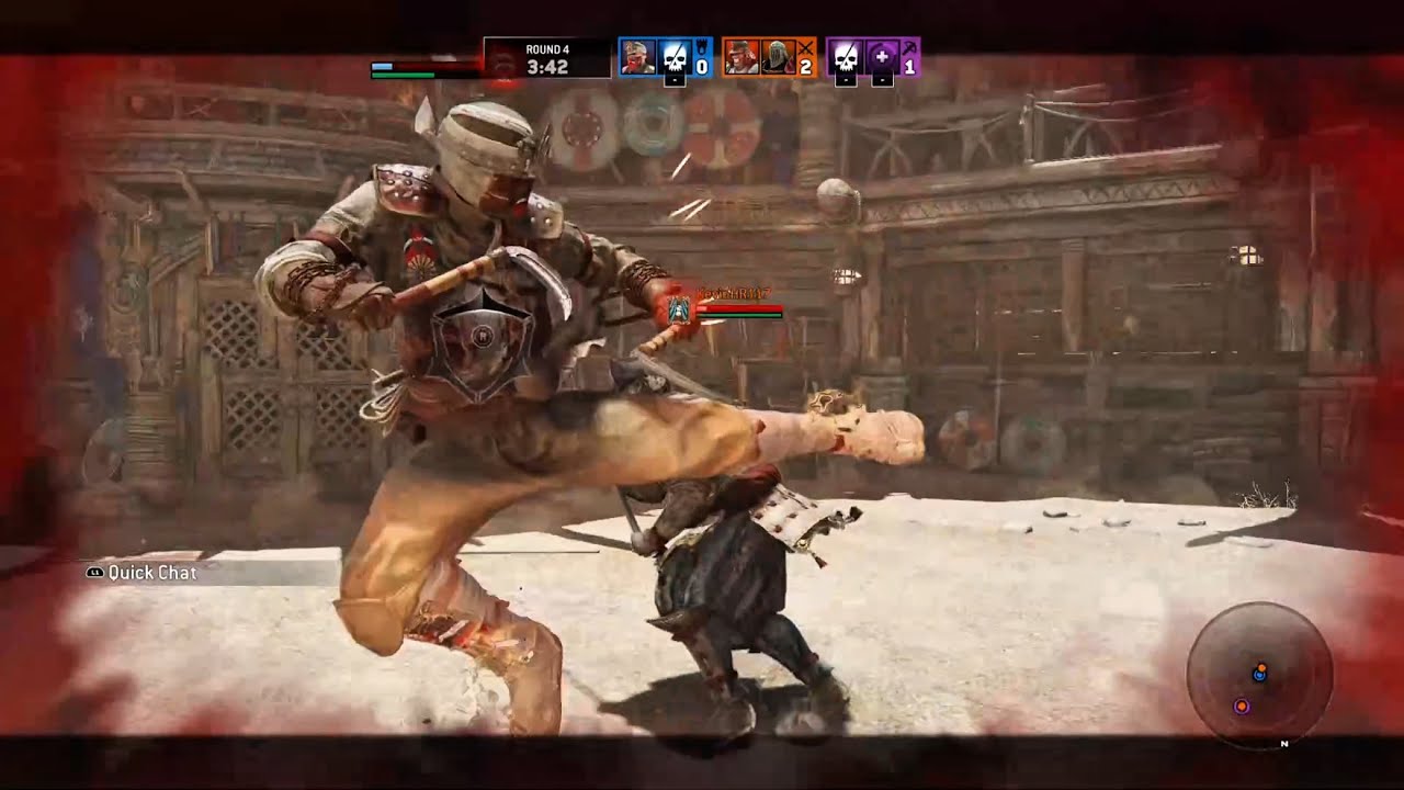 FOR HONOR:Building Aura in 2v1 Shinobi vs kensei vs warmonger clutch ...