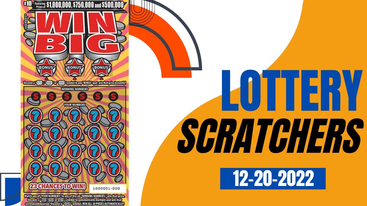 Win Big Lottery Scratcher: Could be worth $1,000,000 - YouTube