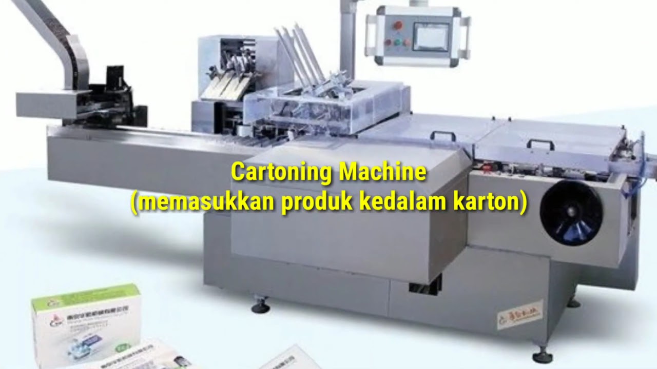 Trial (test jalan) Mesin Kartoning - YouTube