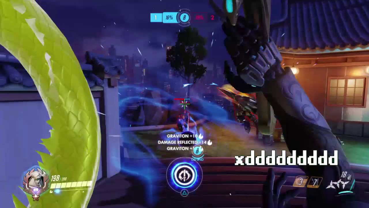 Dva funny glitch and genji fail .Overwatch funny moments - YouTube